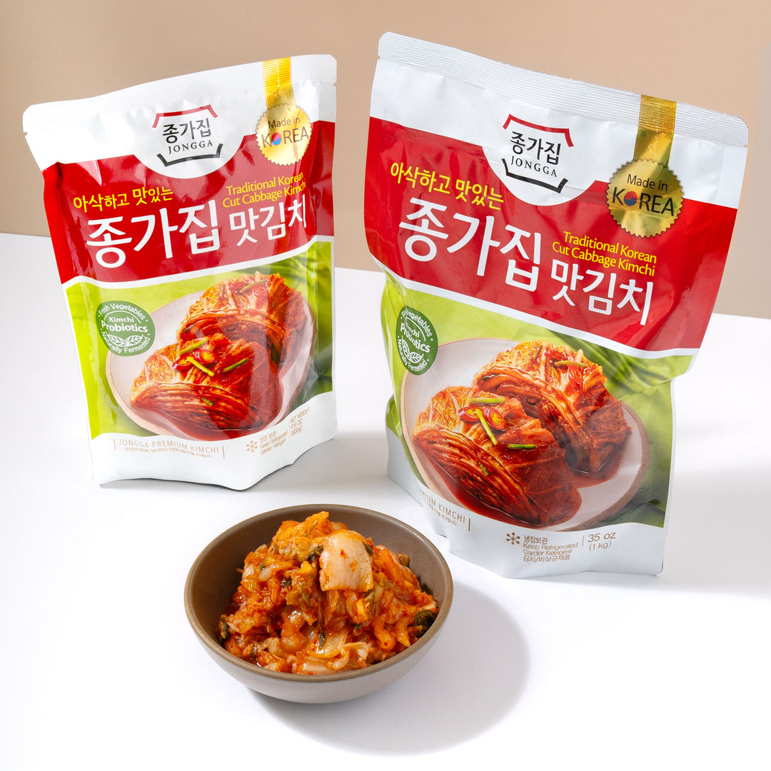 Sliced cabbage Mat Kimchi – Jongga USA